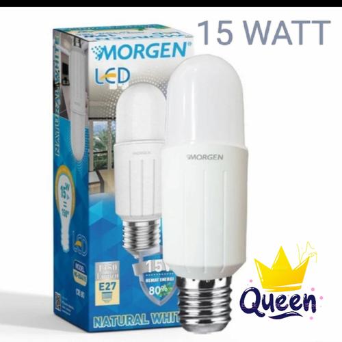 Jual MORGEN LAMPU LED BULB STICK 15W 15 WATT - PUTIH CDL 6500K - Kota ...