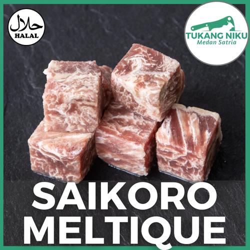 Jual SAIKORO MELTIQUE - DAGING SAPI MELTIK WAGYU KOTAK CUBE KG GRAM GR ...