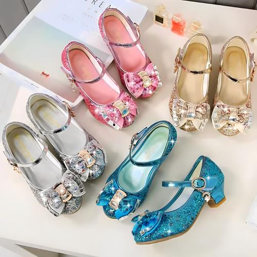 Promo Sepatu Pesta Anak Perempuan Frozen Hak Heels Pendek Princess ...