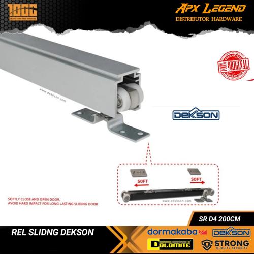 Jual REL PINTU GESER SLIDING DOUBLE ACTION SOFT CLOSE DEKSON D4 ORIGINAL - Jakarta Barat - APX ...