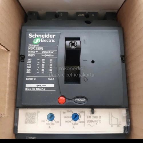 Jual Schneider mcb NSX200N 3p 200A - Jakarta Pusat - parst electric ...
