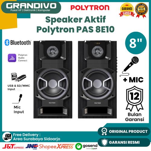 Jual Speaker Aktif Polytron Bluetooth Pas 8E10 Superbass Polytron ...
