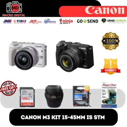 Jual CAMERA CANON EOS M3 KIT 15-45MM IS STM / CANON M3 KIT 15-45MM IS ...
