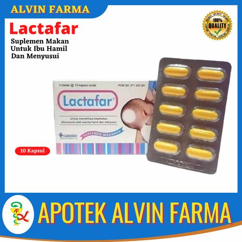 Jual LACTAFAR Vitamin Kesehatan Ibu Hamil Lactafar Multivitamin ...