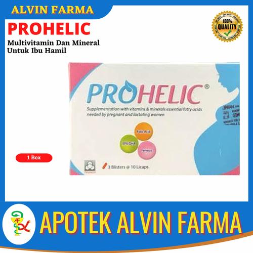 Jual PROHELIC Multivitamin Mineral Untuk Ibu Hamil Prohelic Vitamin ...