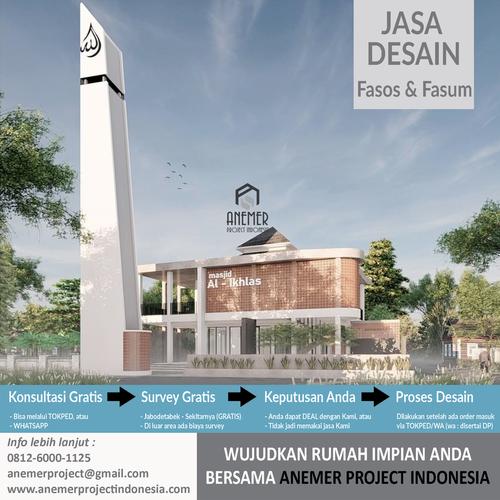 Promo Desain Tempat Ibadah LENGKAP ( Gambar Kerja, RAB, Interior, 3D ...