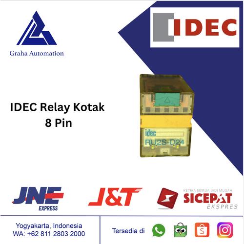 Jual IDEC Relay Kotak 8 Pin RU2S-D24 - Kota Yogyakarta - Graha Automation | Tokopedia