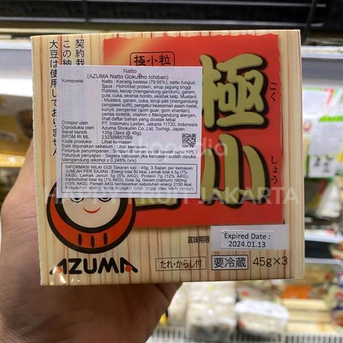 Jual Natto jepang halal | Azuma Natto Gokusho iciban | natto kacang ...