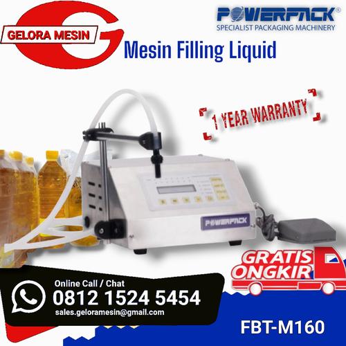 Jual Mesin Filling Pengisi Cairan/Liquid 1 Nozzle FBT-M160 POWERPACK - Jakarta Barat - Gelora ...