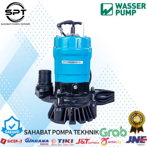 Jual Pompa WASSER SPA-550 E Pompa celup air kotor Submersible Pump ...