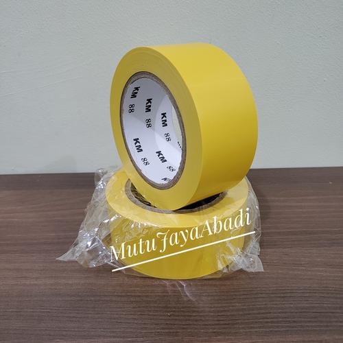 Jual Lakban lantai/ Floor Marking Tape KM - Kuning - Jakarta Pusat - Mutu Jaya Abadi 059 | Tokopedia