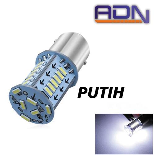 Jual Lampu LED Stop Lamp 1157 30 mata Running WATERFALL rem motor mobil ADN - Putih - Kota ...