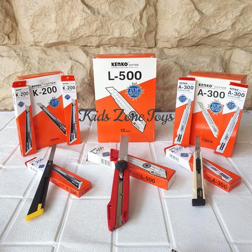 Jual ATK Cutter Kenko / Kater / L200 / L150 / L300 / L500 - L150 ...