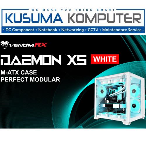 Jual Venomrx DAEMON XS WHITE Micro ATX Casing Gaming PC - Kab. Sleman ...