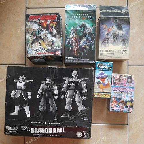 Jual Box Only Shodo Dragon Ball One Piece Final Fantasy Kamen Rider 6 ...