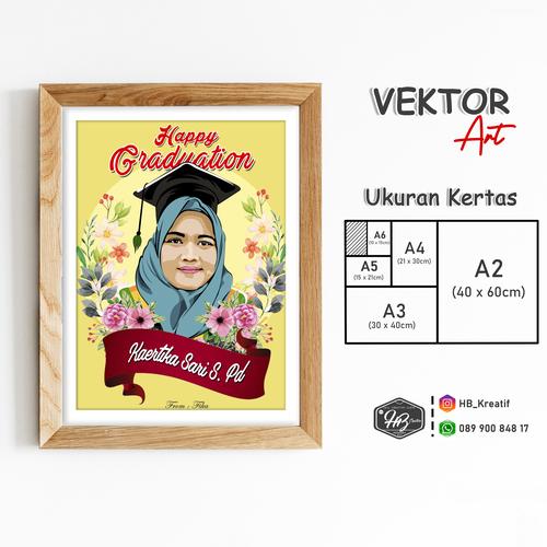 Jual Vector art kado wisuda murah bangeet! - Mentahan - Kab. Bekasi ...