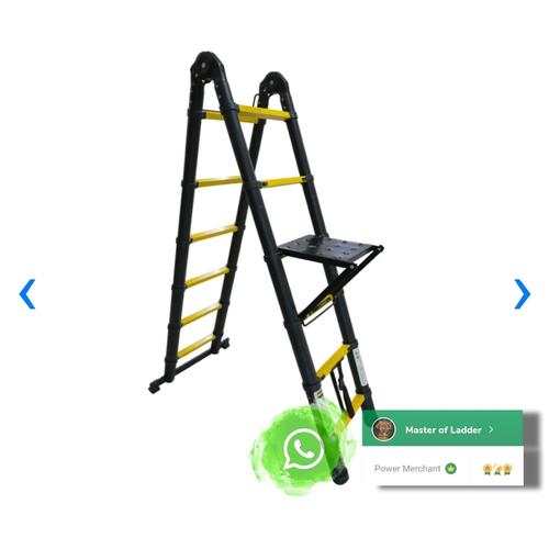 Jual Krisbow Tangga Lipat Teleskopik/Tangga Indihome PLN Double - 3,8 ...