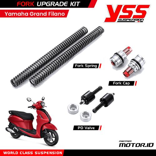 Jual YSS FRONT FORK UPGRADE KIT YAMAHA GRAND FILANO UPGRADE KIT SHOCK ...