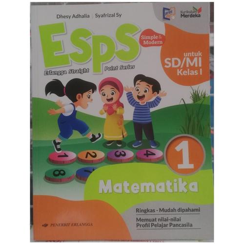 Jual ESPS MATEMATIKA KELAS 1 SD KURIKULUM MERDEKA ERLANGGA DHESY - Kota Denpasar - HOPES_BOOK ...
