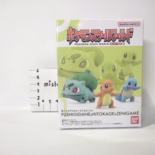 Jual Pokemon Scale World PSW Kanto Region 3 Charmander Squirtle ...