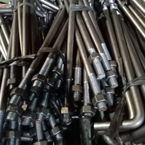 Jual baut angkur L angker anchor bolt baja as st41 st 41 m18 m 18 mm ...