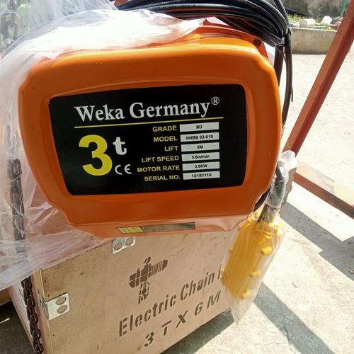 Jual ELECTRIC chain hoist 3 ton x 30 meter WEKA Germany - Jakarta Pusat ...