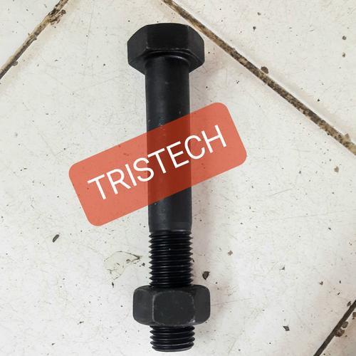 Jual baut mur baja HT m16x2.0x150 m16 x 150 kunci 24 hex bolt nut 8.8 ...