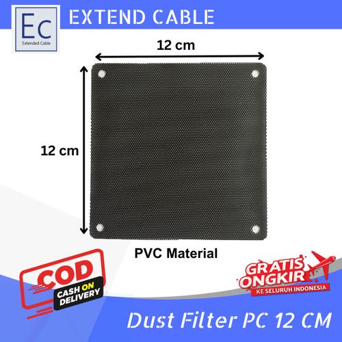 Jual PC Fan Dust Filter Case Computer 120mm 12cm - 8cm x 8cm - Kota ...