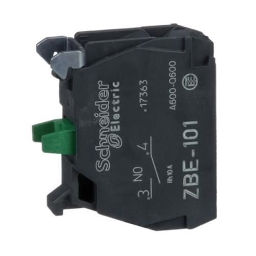 Jual ZBE101 - Single contact block 1NO silver alloy screw clam ...