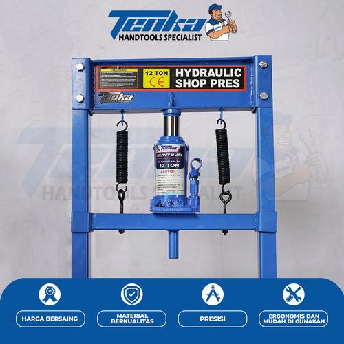 Jual Tenka Mesin Press Hidrolik Shop Pres | Heavy Duty - 20Ton ...