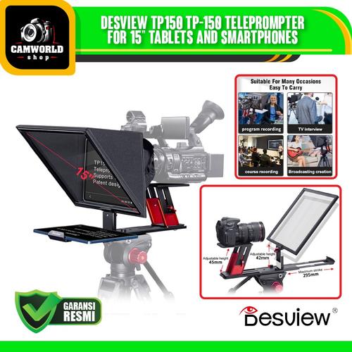 Jual Desview TP150 TP-150 Teleprompter for 15" Tablets and Smartphones - Jakarta Pusat ...
