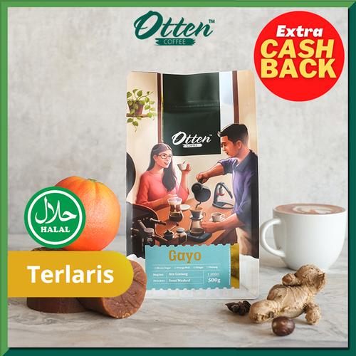 Promo Kopi Arabica Aceh Gayo Atu Lintang 500g - Otten Coffee - Medium Coarse - Jakarta Selatan ...