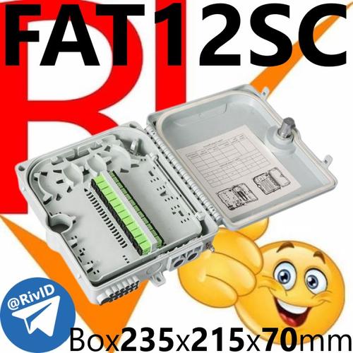 Jual ODP 12c ODB Spliter 1x8 12Core Adapter Pigtail SC 12 Core Splitter ...