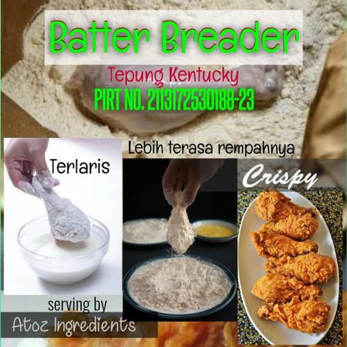 Jual Batter Breader 1 KG / Tepung Kentucky /Tepung Fried Chicken 1 KG ...