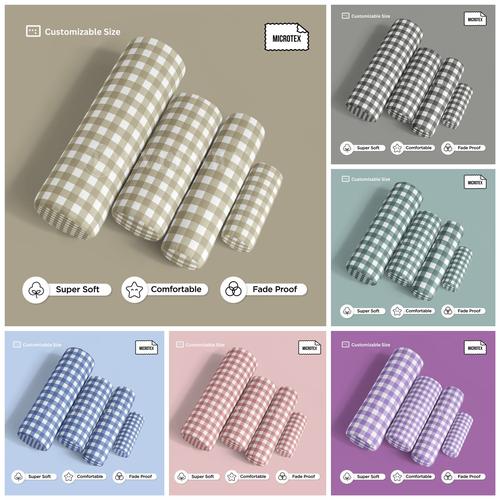 Jual Sarung Guling Gingham Emily Ukuran Custom Kotak Aesthetic ...