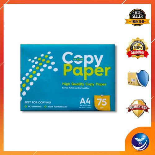 Jual Kertas HVS A4 75gr / 75 gram Copy Papper / Copypapper - 1 Rim (500 ...