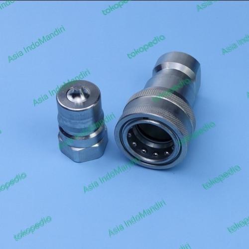 Jual Quick Coupler Hydraulic 2" inch / Coupler Hidrolik High Pressure ...