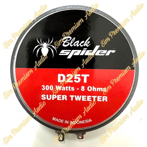 Jual DRIVER TWEETER BLACK SPIDER D25T 300 WATT ORIGINAL BLACKSPIDER D ...