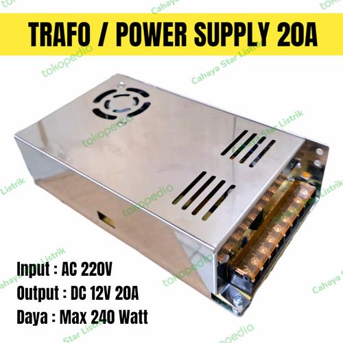 Jual Trafo Led Strip 20A Power Supply - Kota Surabaya - Cahaya Star ...