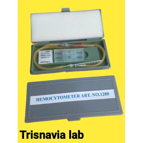 Jual Bilik Hitung Hemositometer 1 set / Bilik Hitung Eri,Leko,Trobo, 1 ...