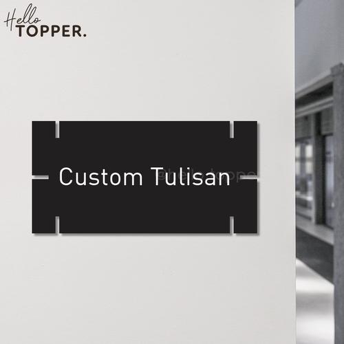 Jual Custom Tulisan Signage Acrylic Sign Board Papan Label Akrilik ...