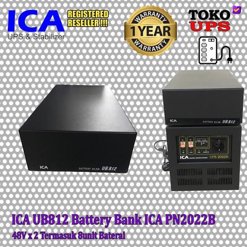 Promo ICA UB812 Battery bank External ICA PN2022B - Unit Cicil 0% 3x ...