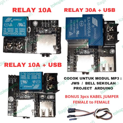 Jual Modul Auto Tartil otomatis jam sholat digital jws- Modul MP3 ...