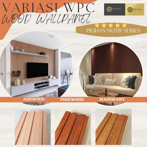Jual WPC Panel FLUTED Large by Royal Wallpanel - 3in Mahogany - Jakarta ...