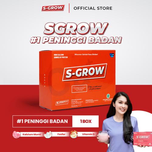 Jual S Grow Peninggi Badan Original Sgrow Susu Kalsium S-Grow Remaja ...