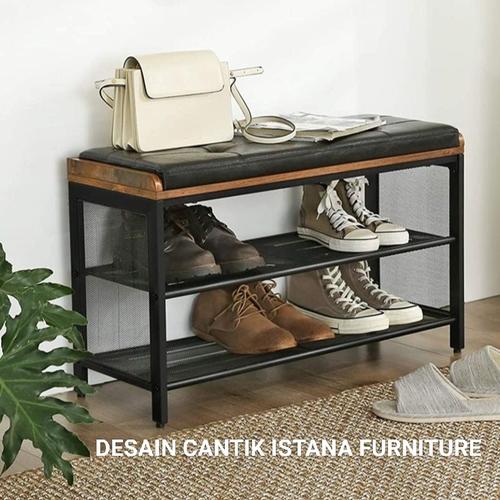 Jual Rak Sepatu Minimalis Modern Kayu Besi - Kota Bekasi - DCI ...
