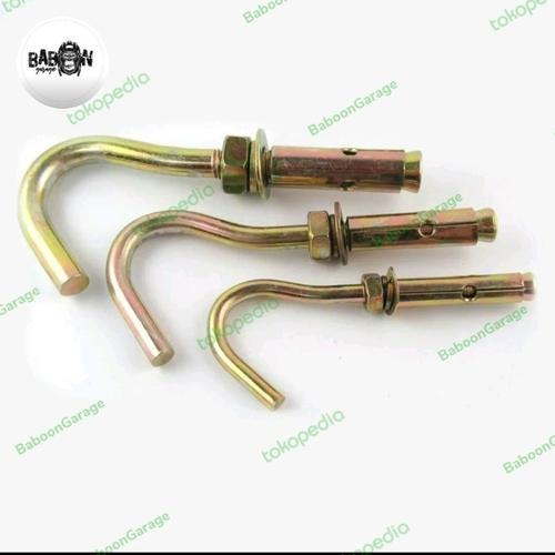 Jual dynabolt hook bolt /dinabolt kait - 6x50 - Kota Surabaya ...