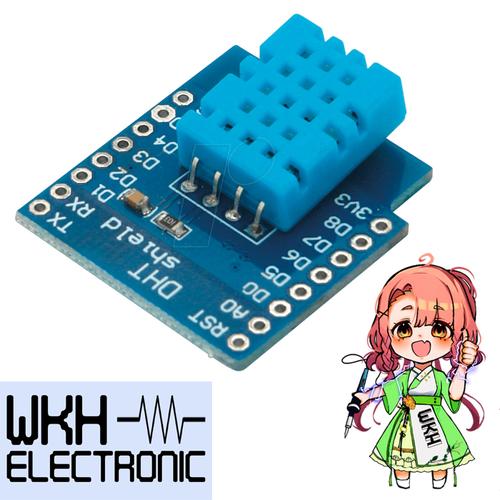 Jual DHT11 shield Wemos D1 mini humidity temperature sensor suhu ...