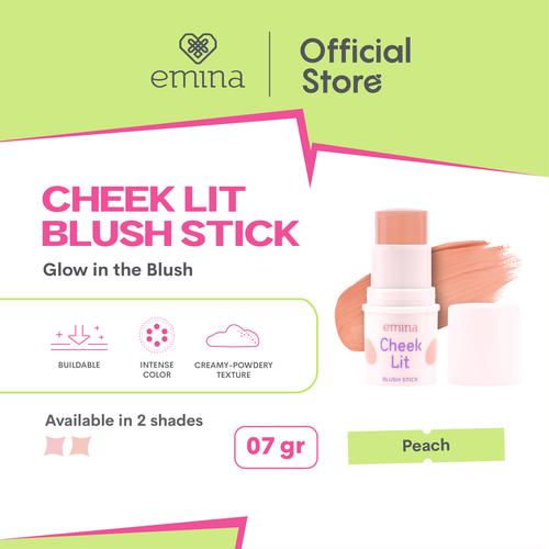 Promo Emina Cheek Lit Blush Stick 7 g - Blush On Tekstur Powdery to ...