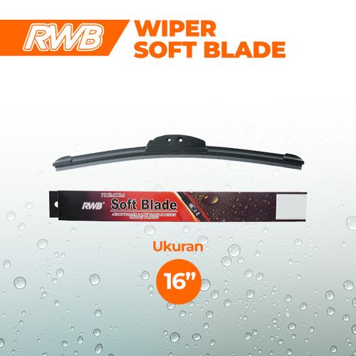 Jual Wiper Soft Blade Frameless RWB ukuran 16 inch - Kota Tangerang ...